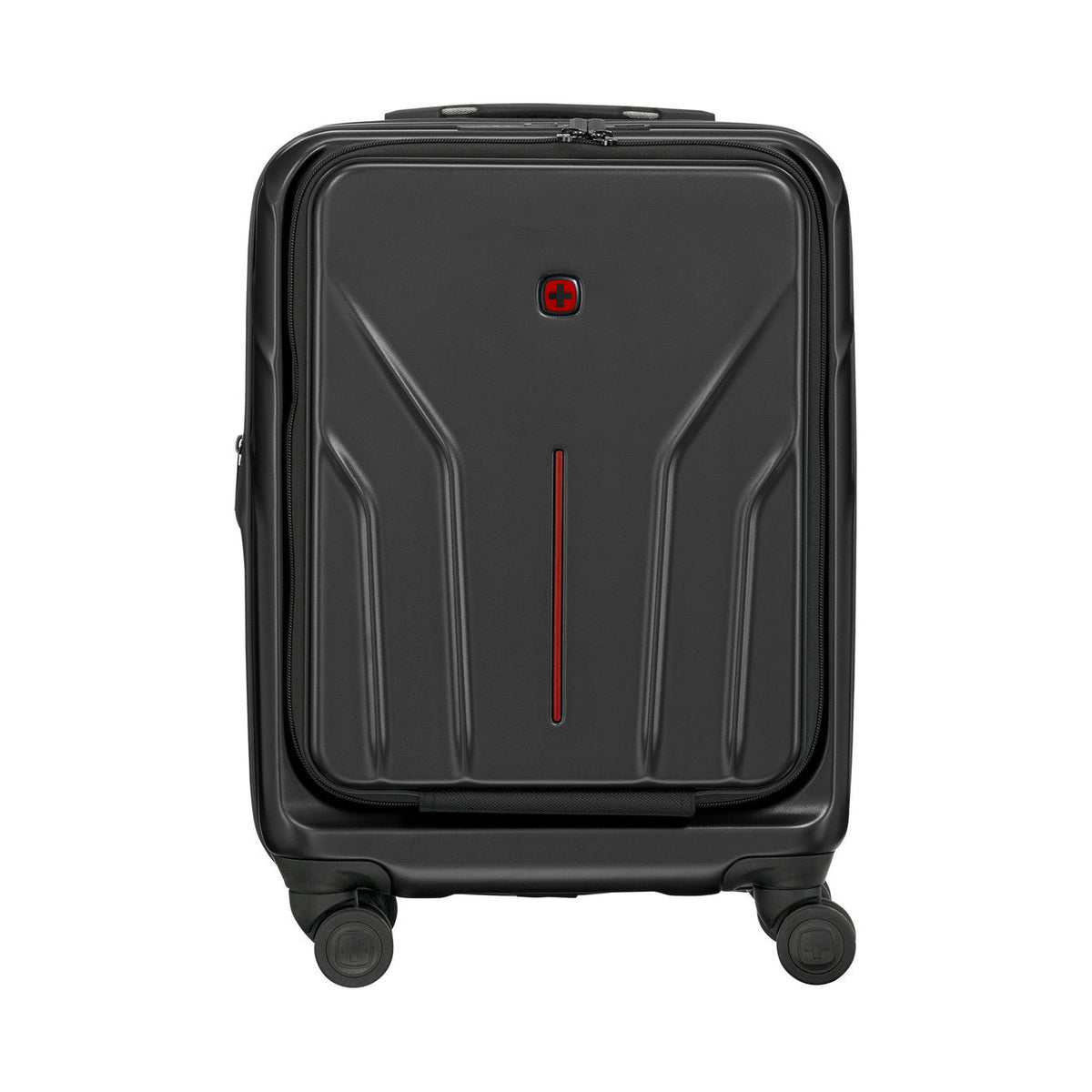 Wenger Amplix Hardside Carry-on with USB Ports Black 653323 – HomeandRoam.com.au